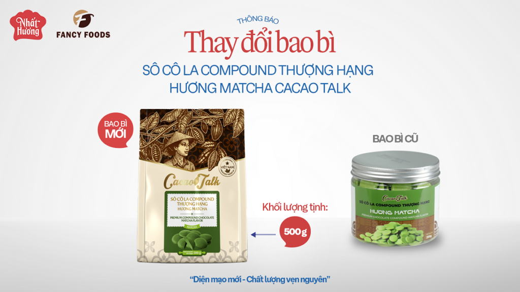 THÔNG BÁO: THAY ĐỔI BAO BÌ SẢN PHẨM SÔ CÔ LA COMPOUND THƯỢNG HẠNG HƯƠNG ...