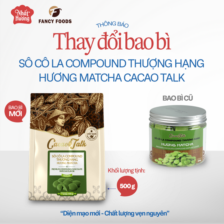 THÔNG BÁO: THAY ĐỔI BAO BÌ SẢN PHẨM SÔ CÔ LA COMPOUND THƯỢNG HẠNG HƯƠNG ...